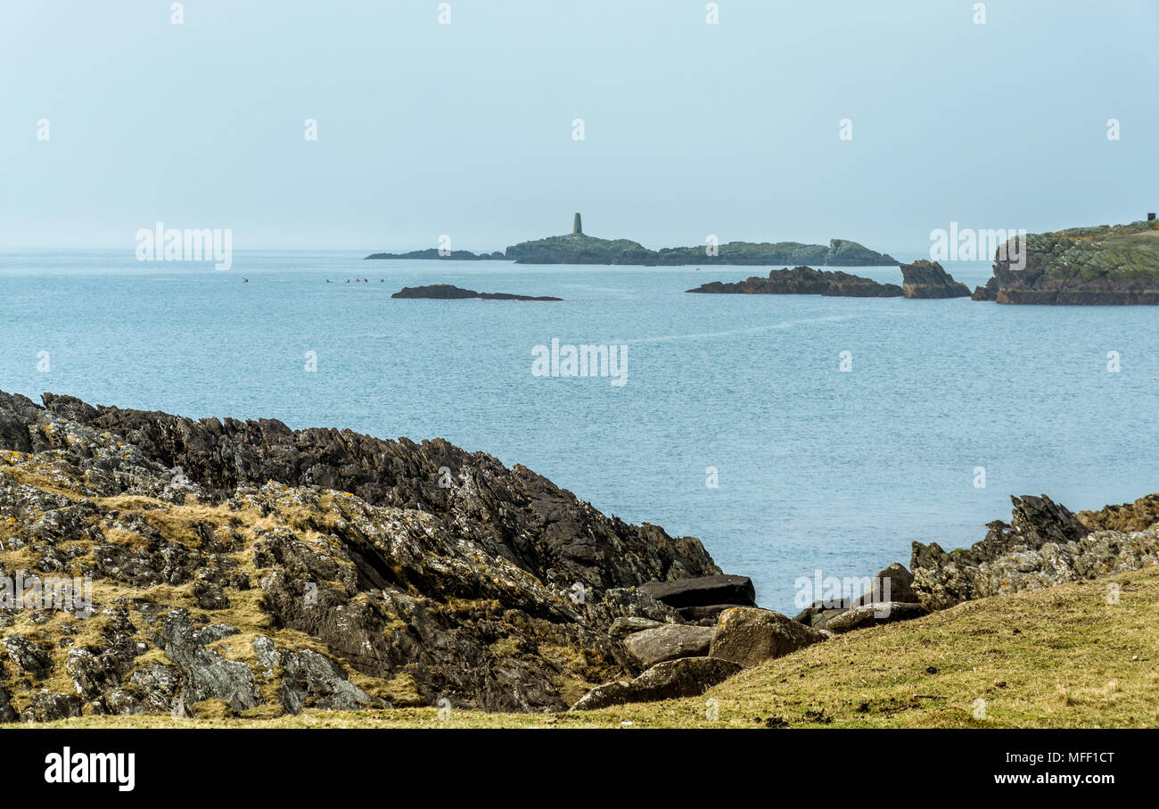 Rhoscolyn lighthouse hi-res stock photography and images - Alamy