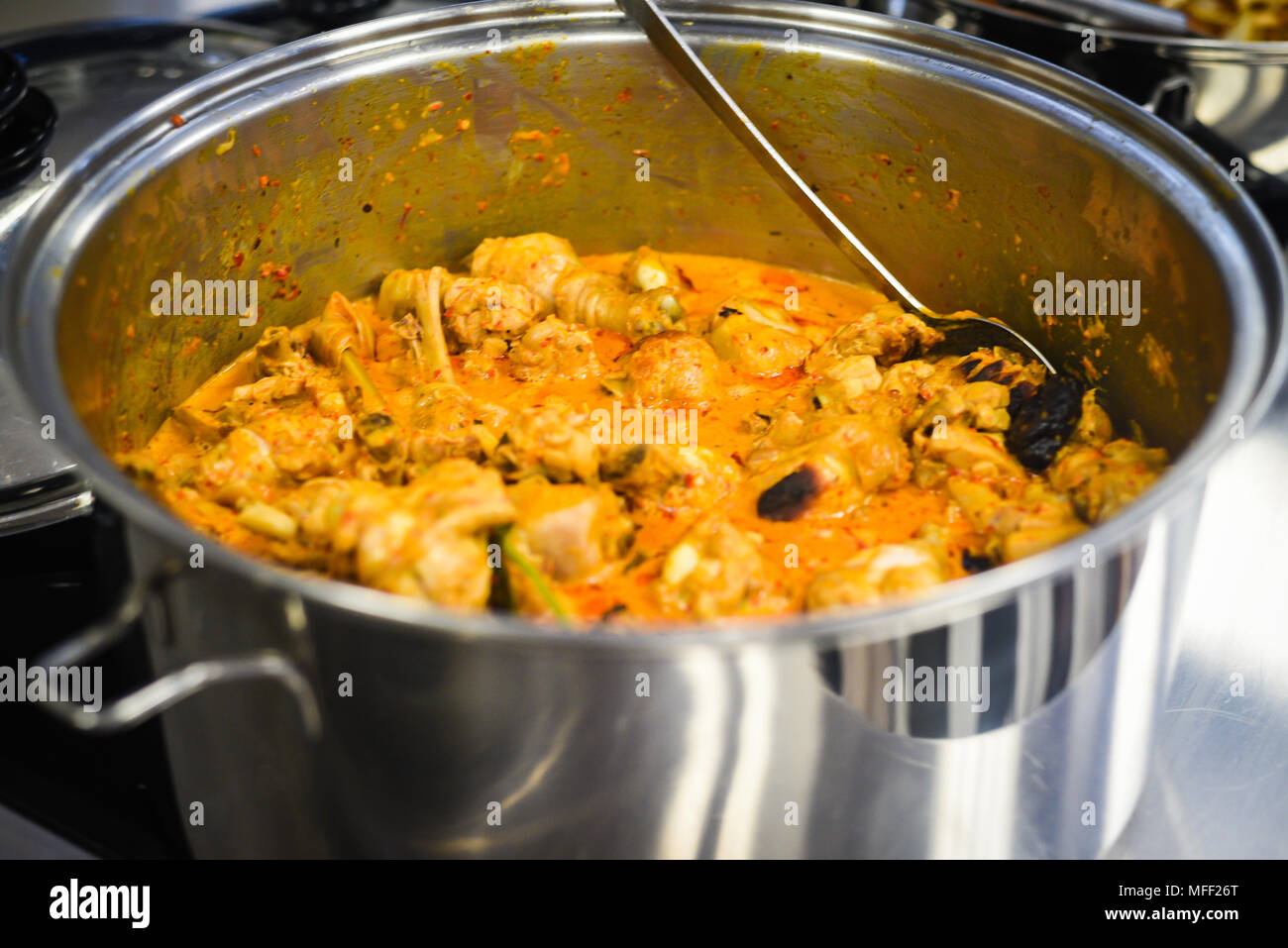 Finished cooking time ready to be served Stock Photo - Alamy