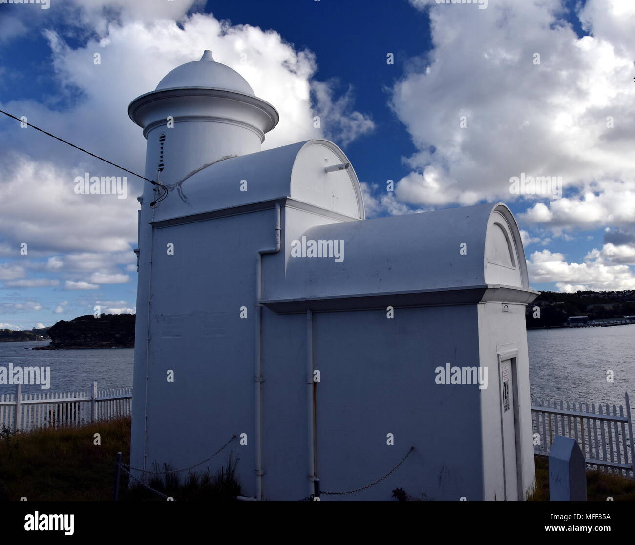 Balgowlah, Australia - Feb 4, 2018. Grotto Point Light, also known as ...