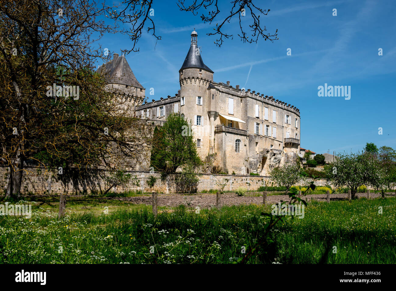Chateau at jonzac hi-res stock photography and images - Alamy
