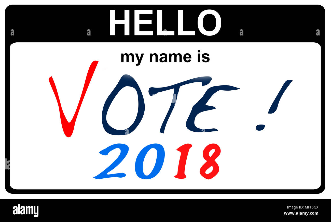 Us election poll 2018 hi-res stock photography and images - Alamy