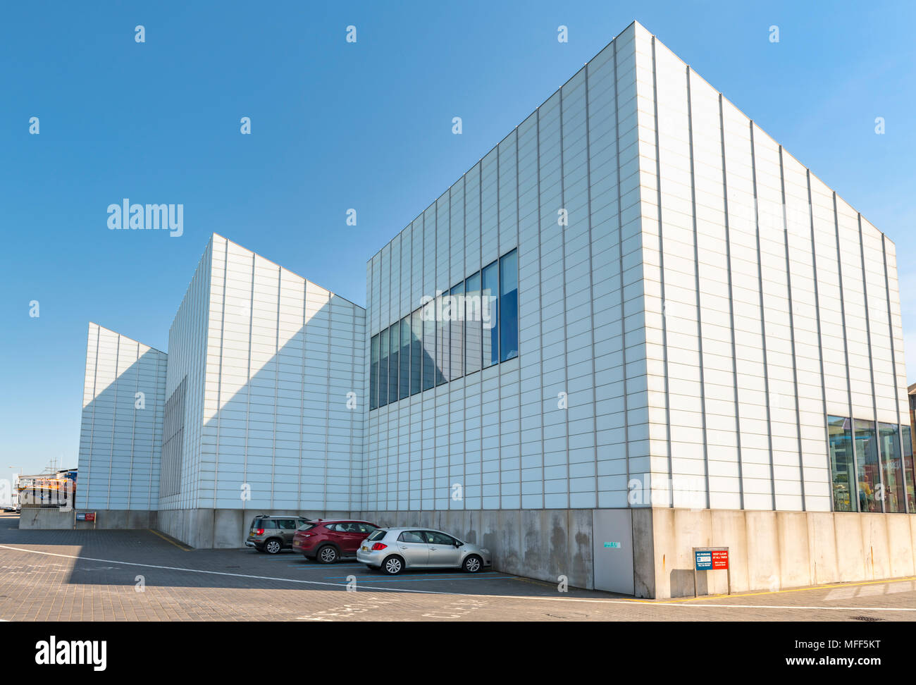 The turner contemporary building which is a major tourist attraction to ...