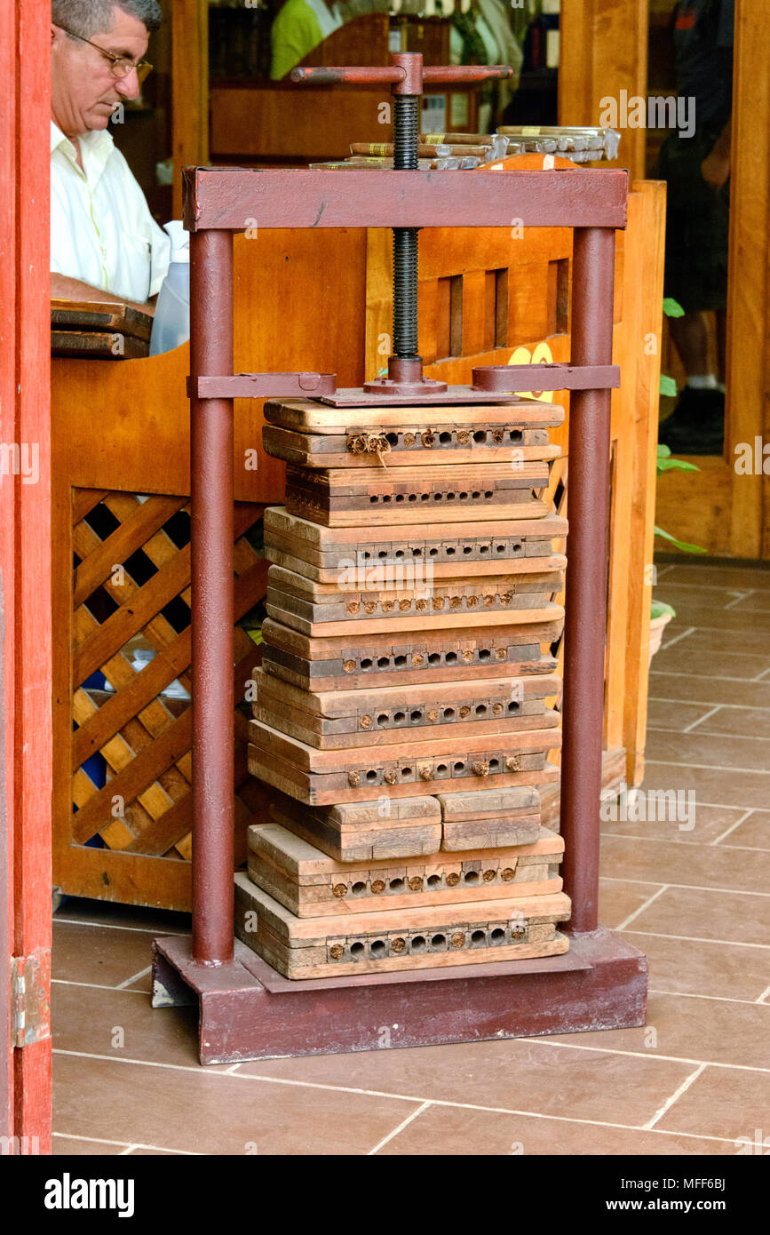 Cigar press hi-res stock photography and images - Alamy