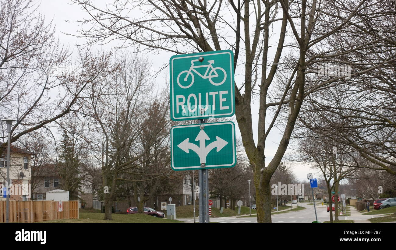 Various road signs, signage, etc. Indicates things you can and cannot ...