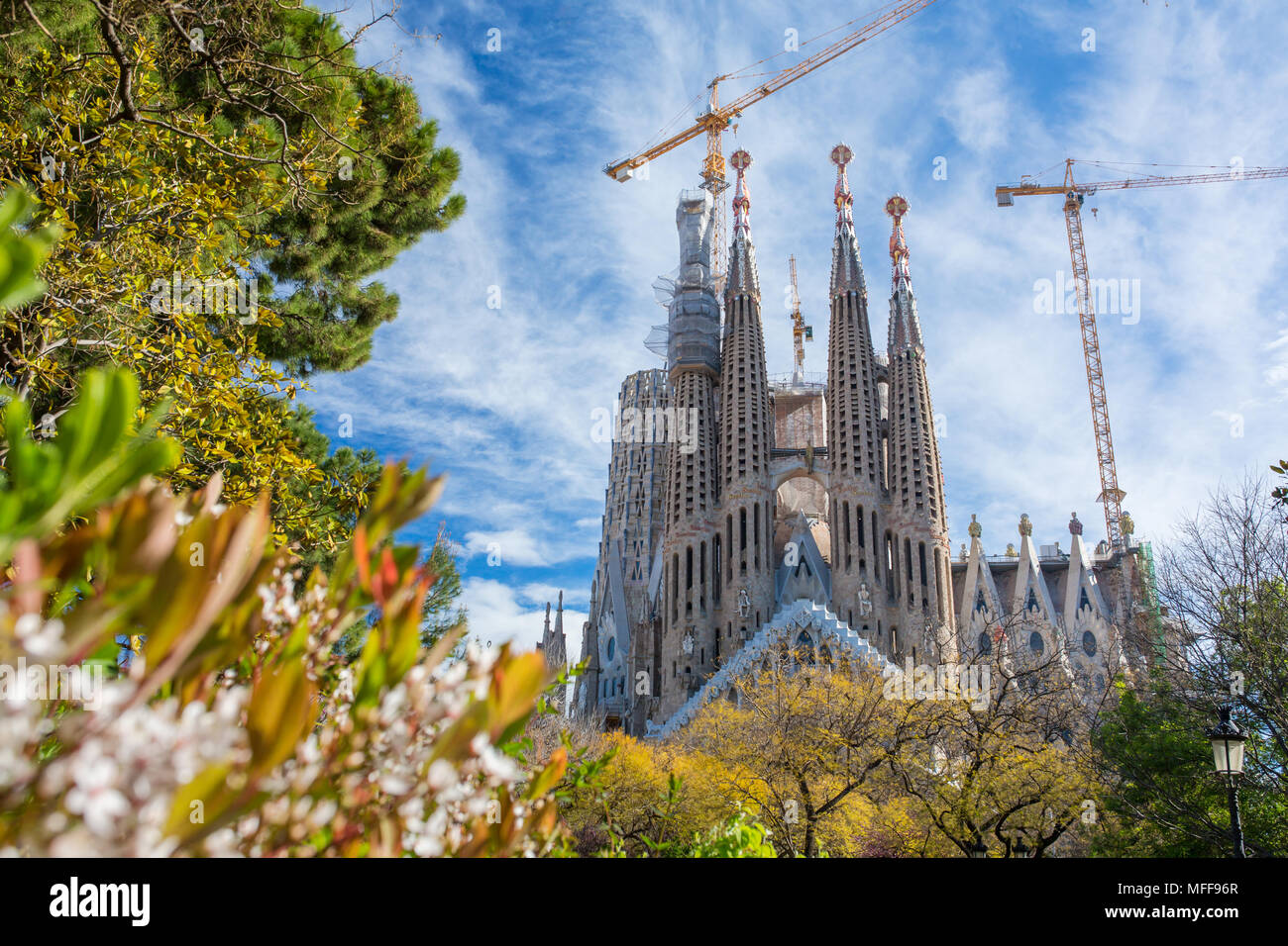 La Sagrada Familia - the impressive cathedral designed by Gaudi, which ...