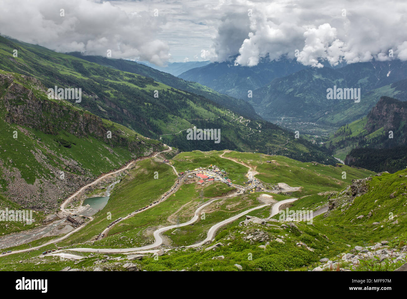 Rohtang pass manali india hi-res stock photography and images - Alamy