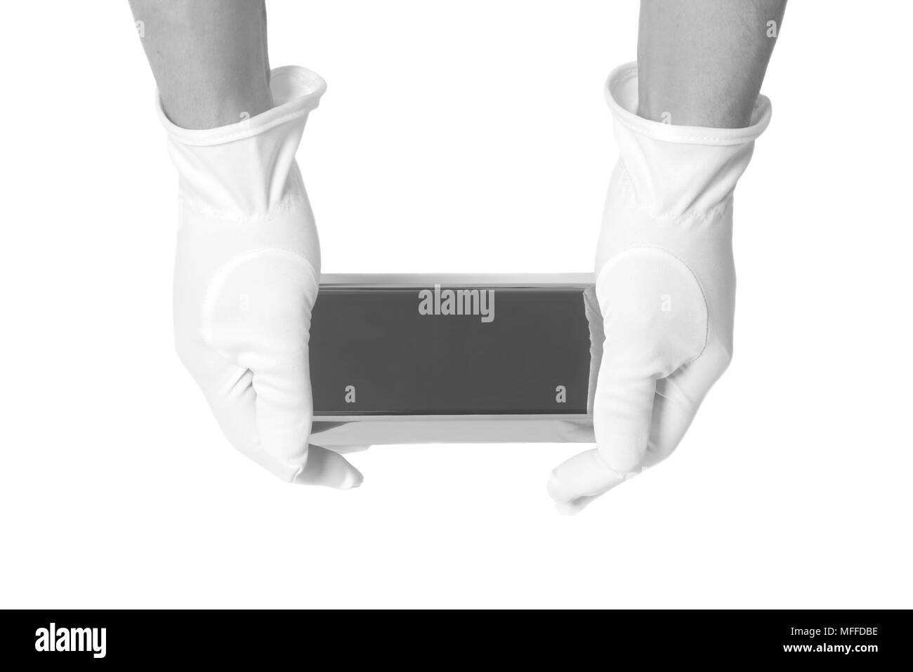 Shiny gray suit hi-res stock photography and images - Alamy