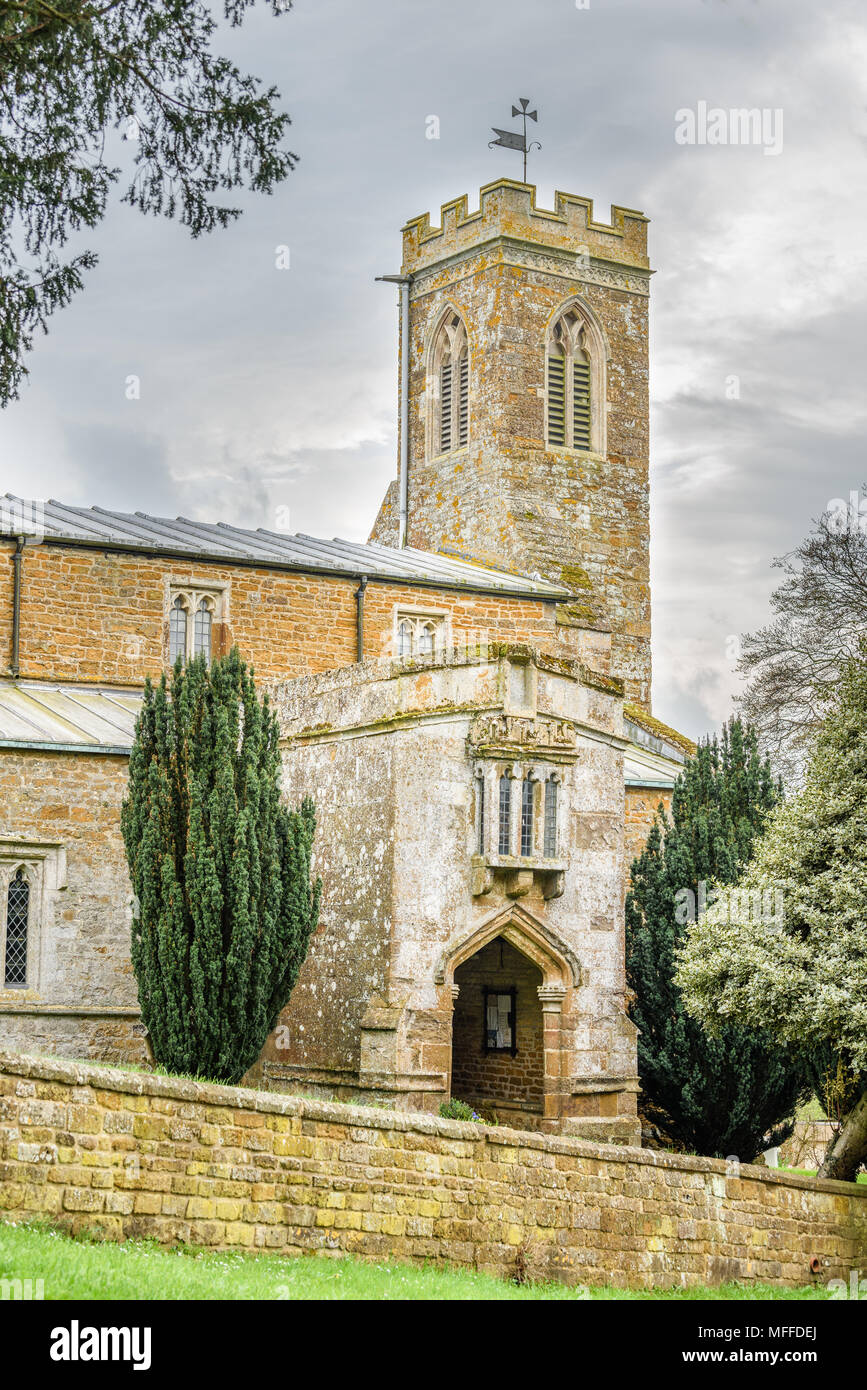 In the East Midlands countryside of England at the small village of ...