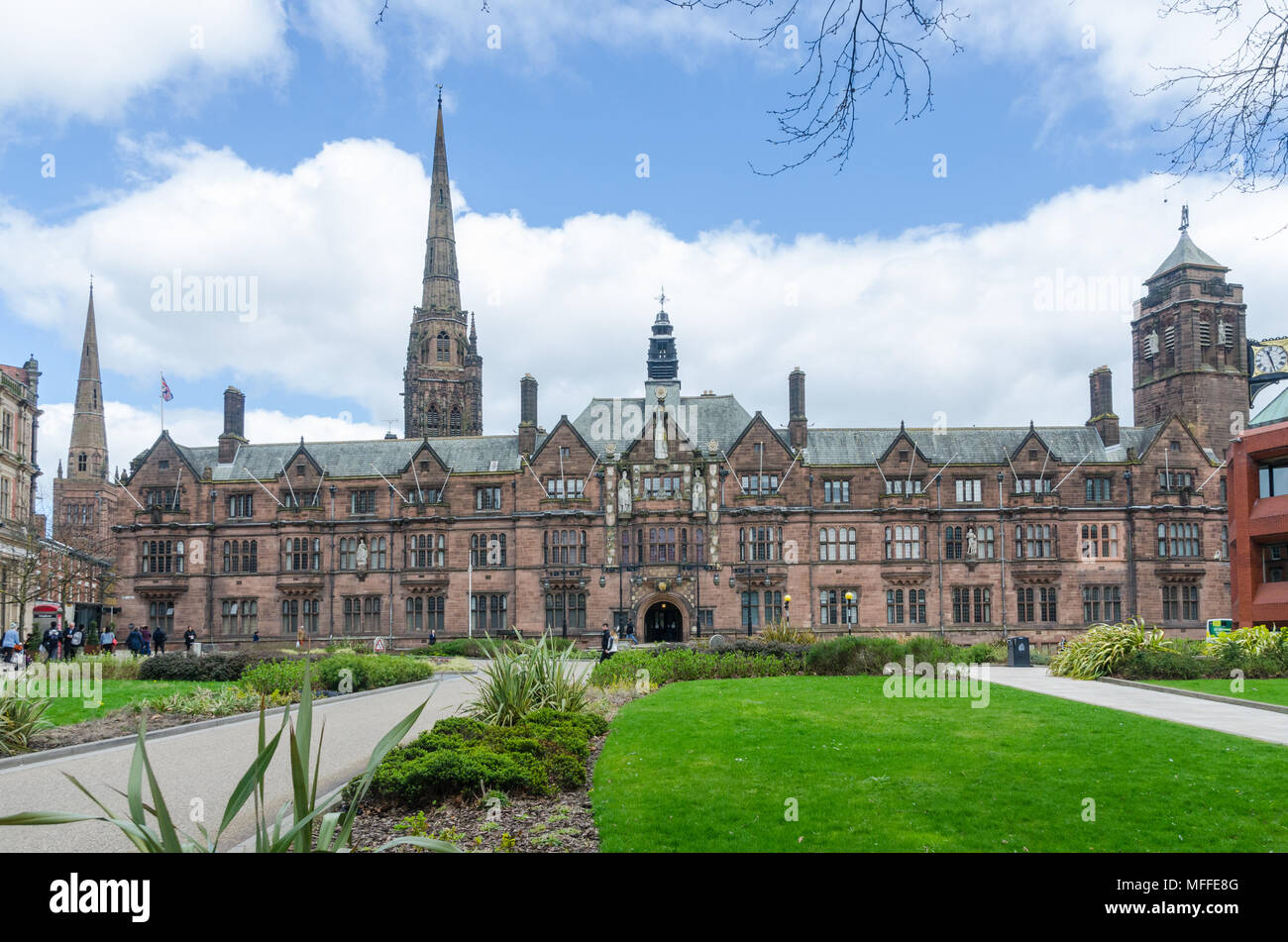 Coventry Council House which is Tudor-style and grade 2 listed which ...