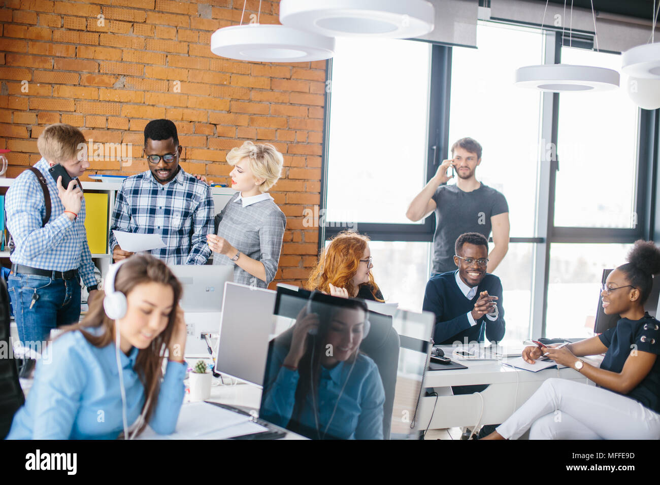 Radio station studio interior hi-res stock photography and images - Alamy