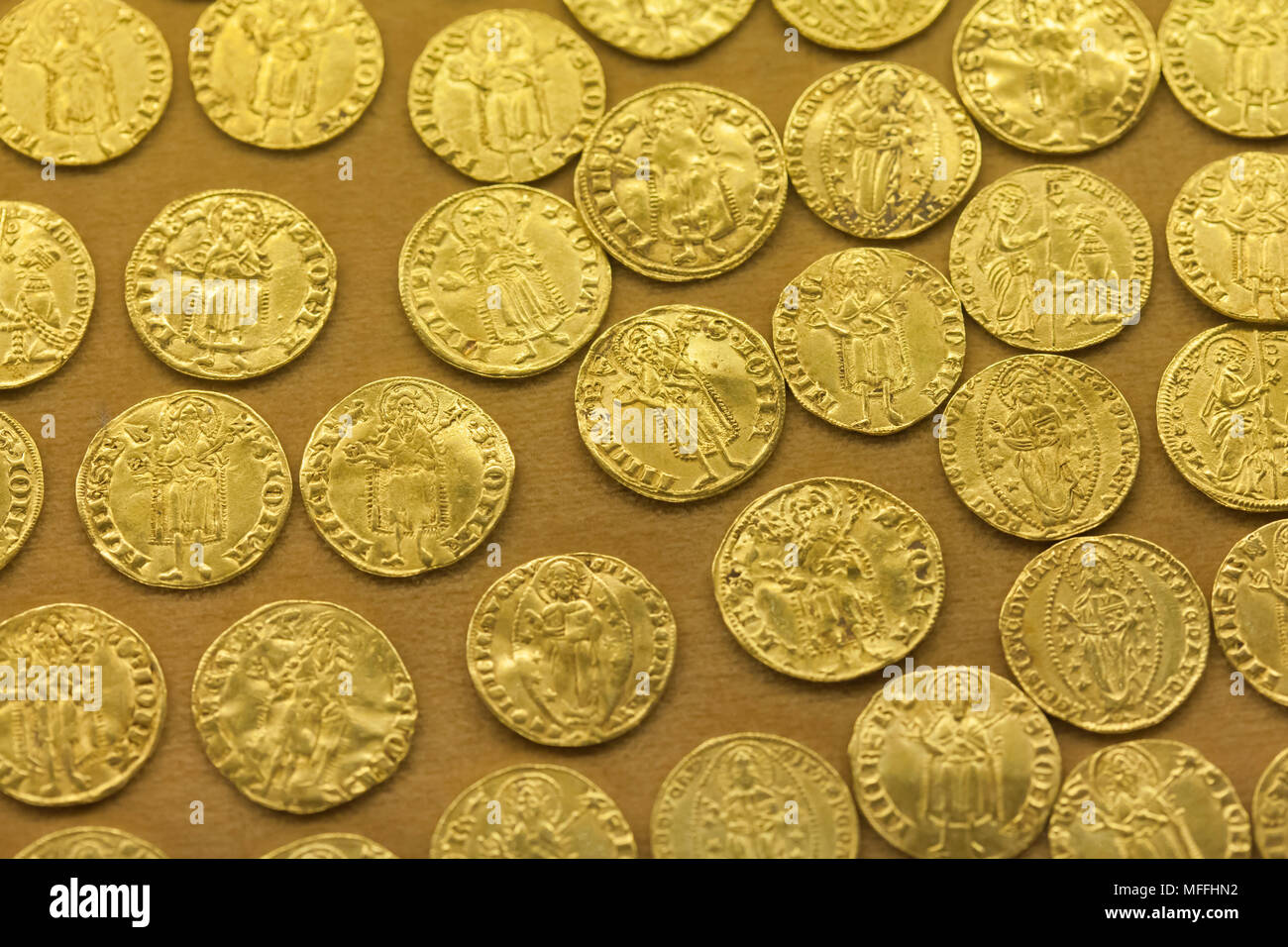 Gold coin of the republic of florence hi-res stock photography and ...