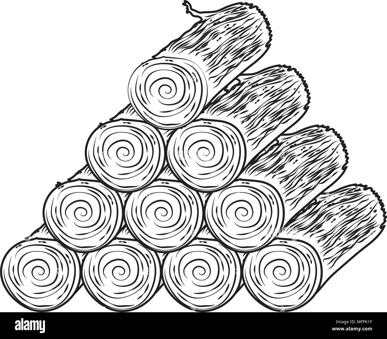 Line Natural Wooden Logs Organic Texture Stock Vector Image Art Alamy line-natural-wooden-logs-organic-texture-stock-vector-image-art-alamy