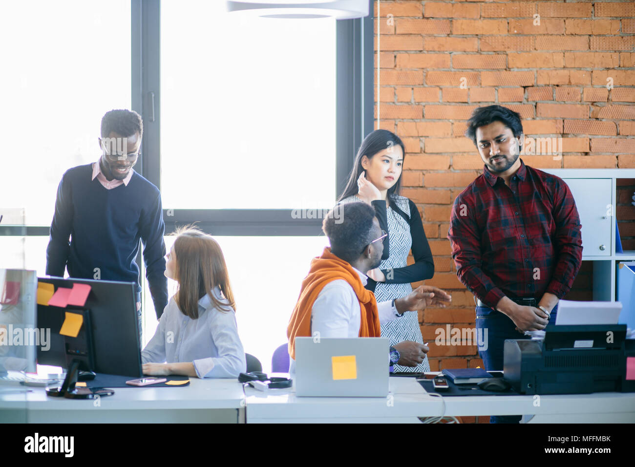 Different groups working together hi-res stock photography and images ...