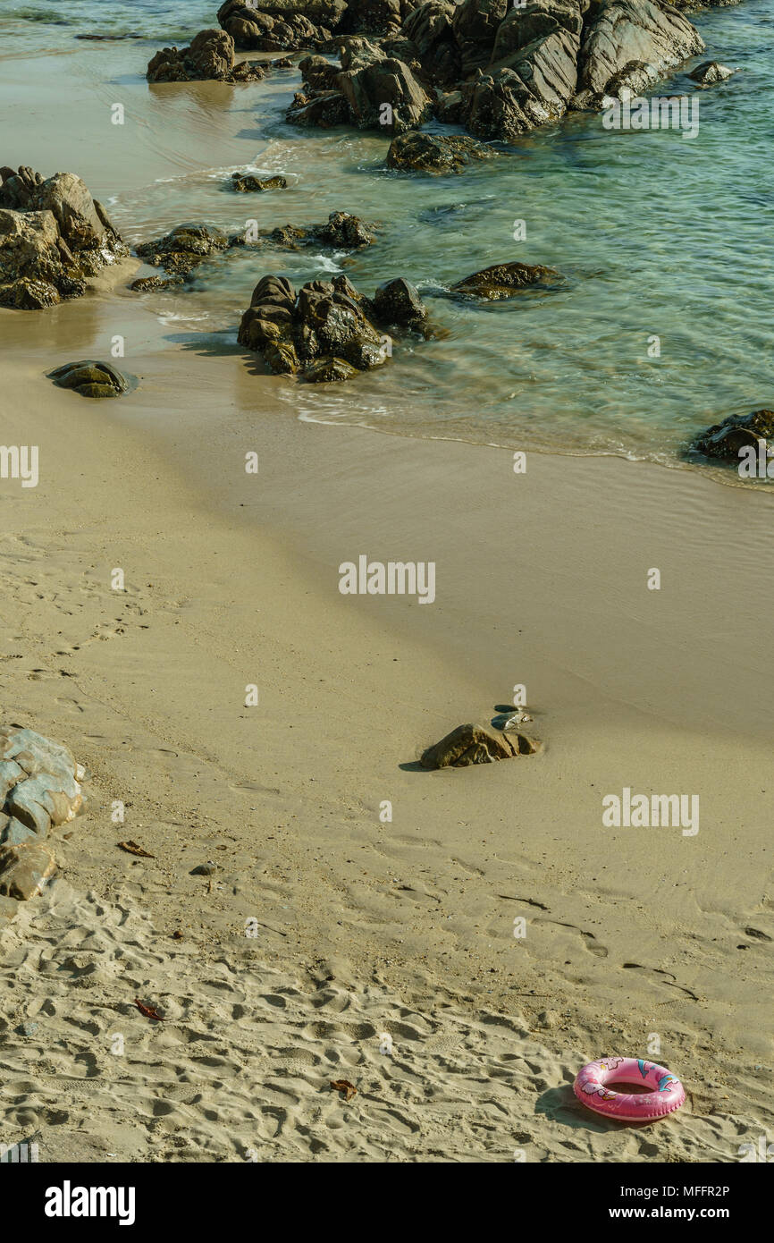 Hidden Oasis of Pristine Water at Kalim Beach Stock Photo - Alamy