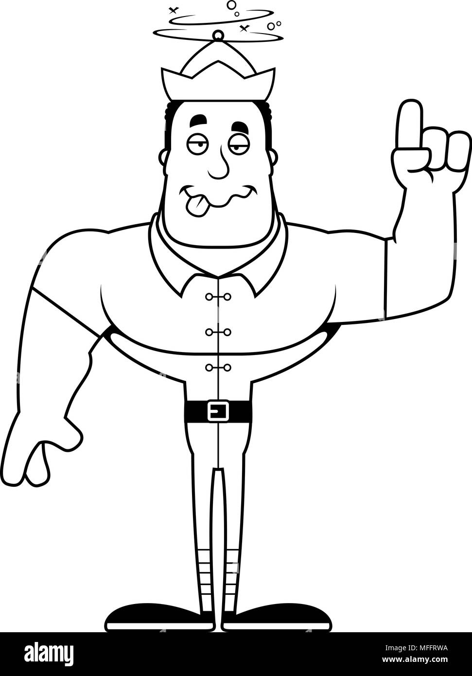 A cartoon Xmas elf looking drunk Stock Vector Image & Art - Alamy