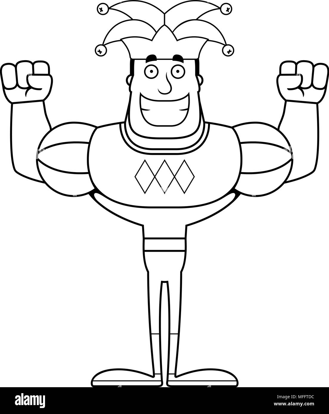 A cartoon jester smiling Stock Vector Image & Art - Alamy