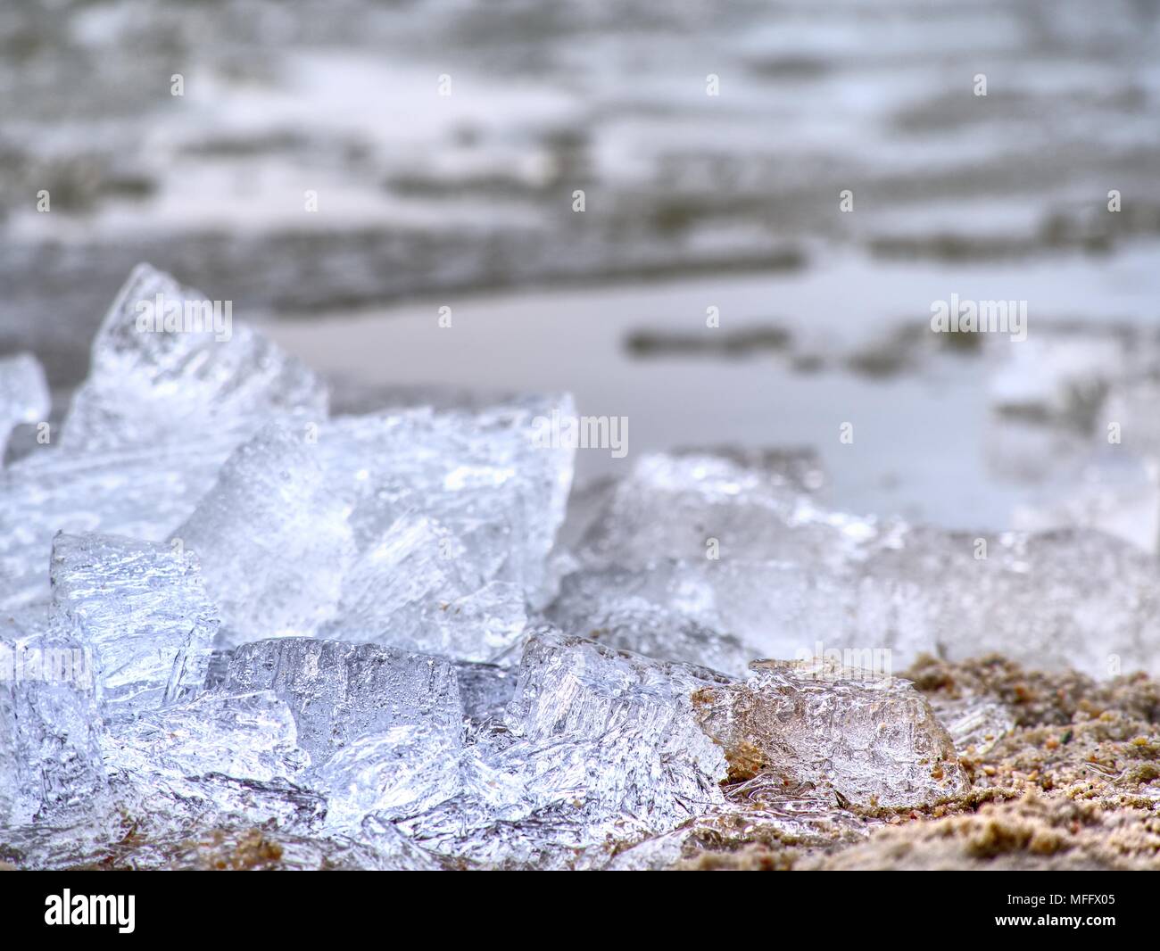 Tourist attraction disappearing Glaciers. Visible climate Change. Icy ...