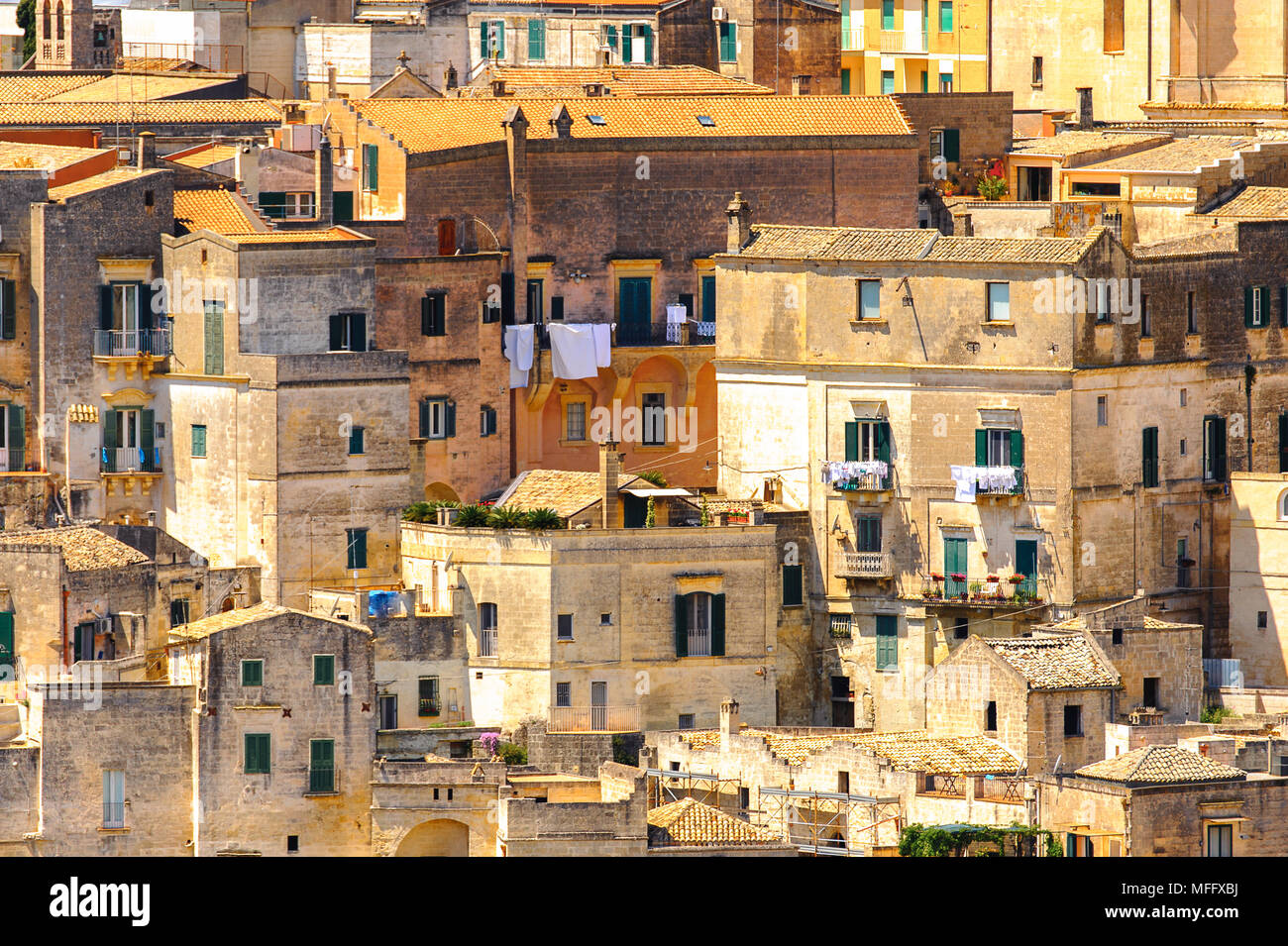 Matera Puglia Italy The Sassi And The Park Of The Rupestrian