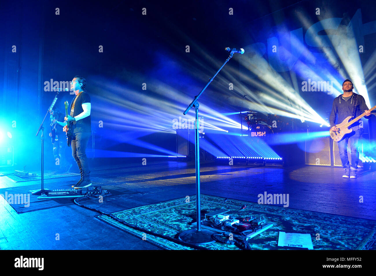 Bush perform in concert at Fillmore Miami Beach, United States ...