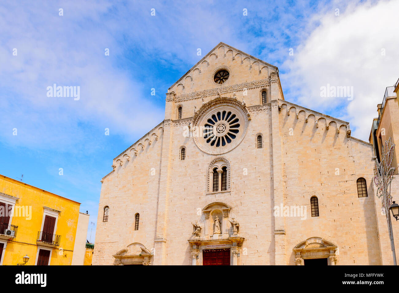 Bari Cathedral (Basilica di Bari), Bari, Italy Stock Photo - Alamy