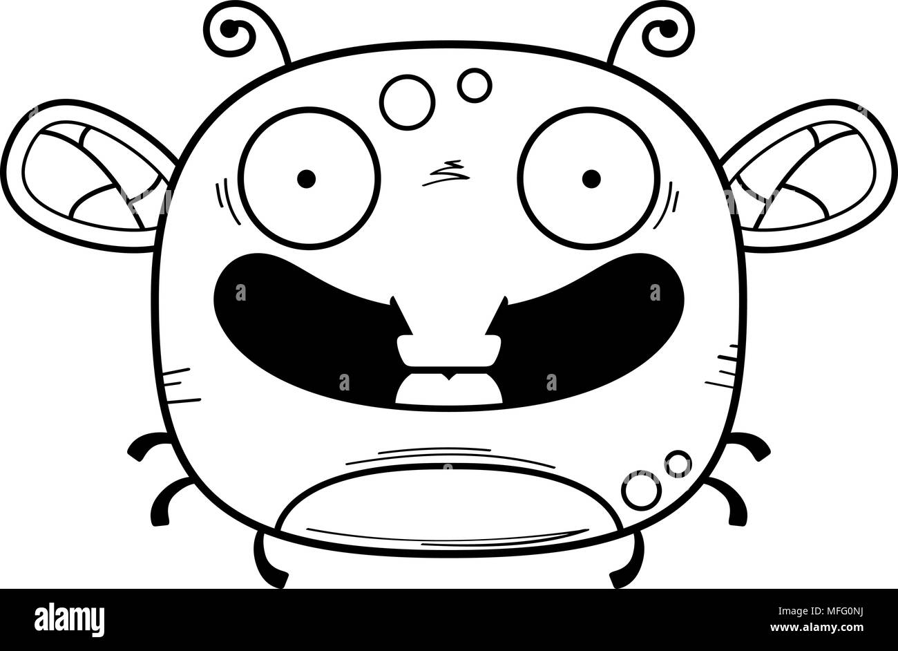 A cartoon illustration of a fly smiling Stock Vector Image & Art - Alamy