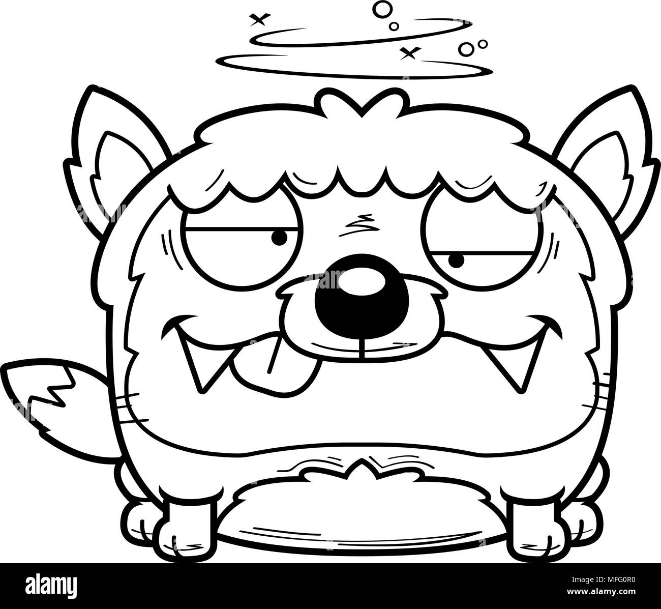 Sick fox Stock Vector Images - Alamy