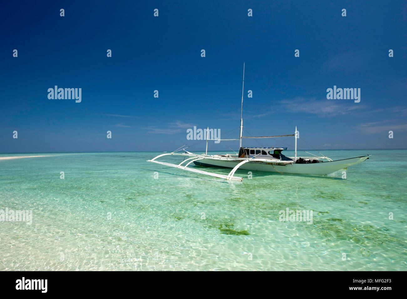 Trigger boat from the Ranger Station located in the North Atoll ...