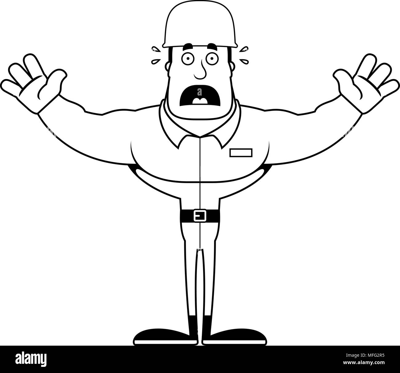 Soldier clipart Black and White Stock Photos & Images - Alamy