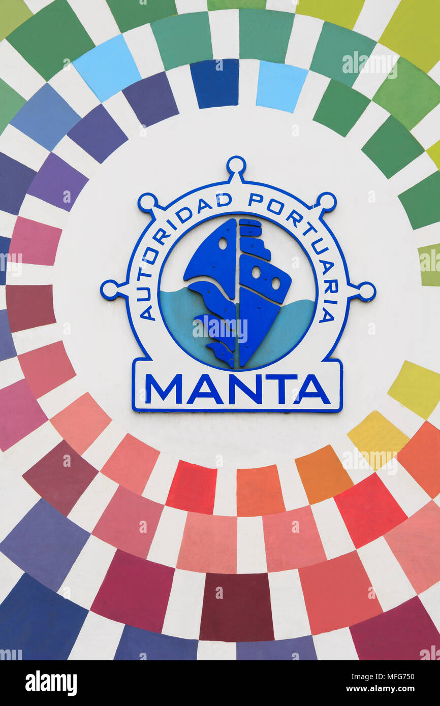 Port of Manta City, Manabi Province, Ecuador, South America Stock Photo ...