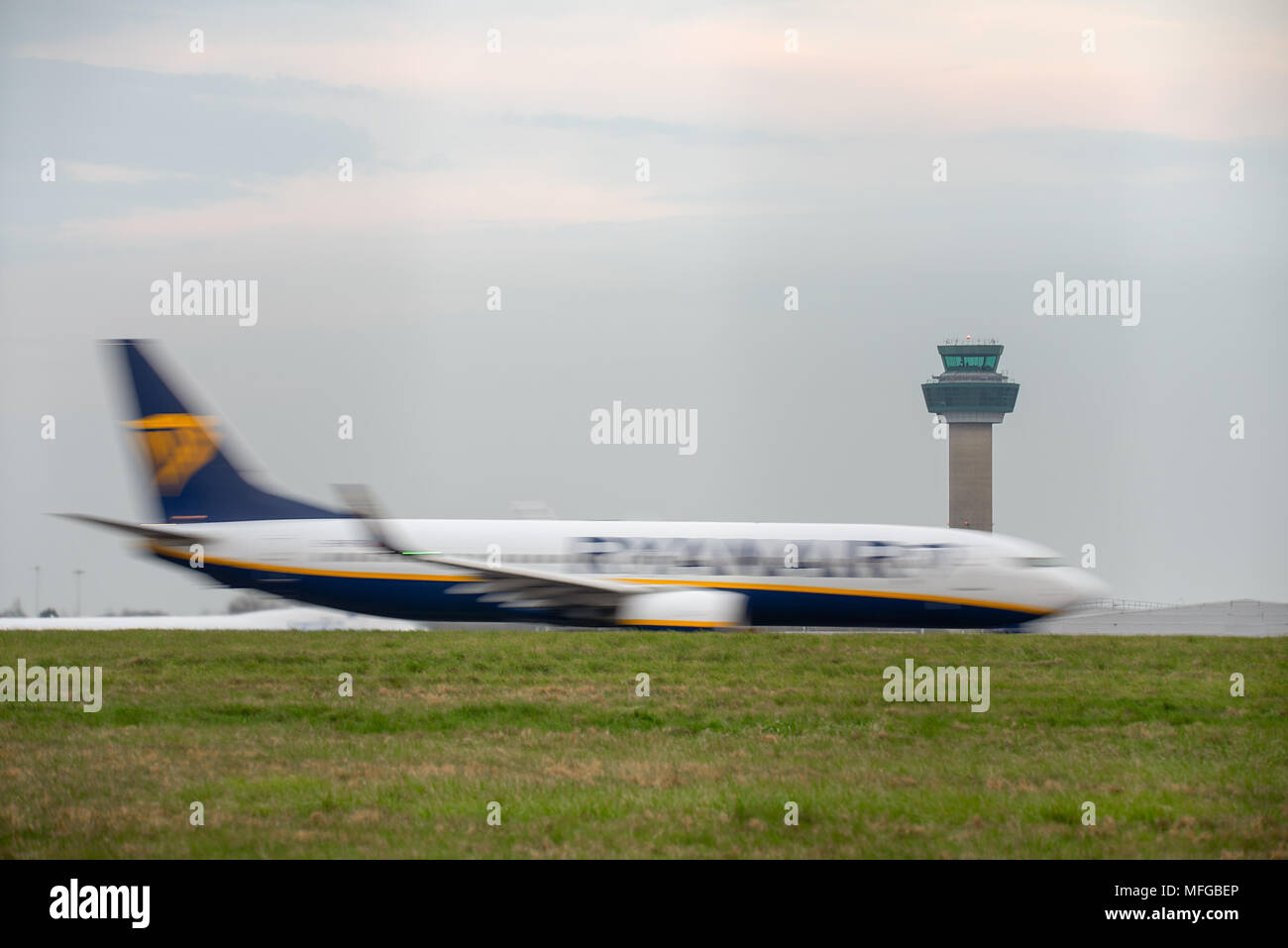 Air Traffic Control Tower Small Airport High Resolution Stock ...