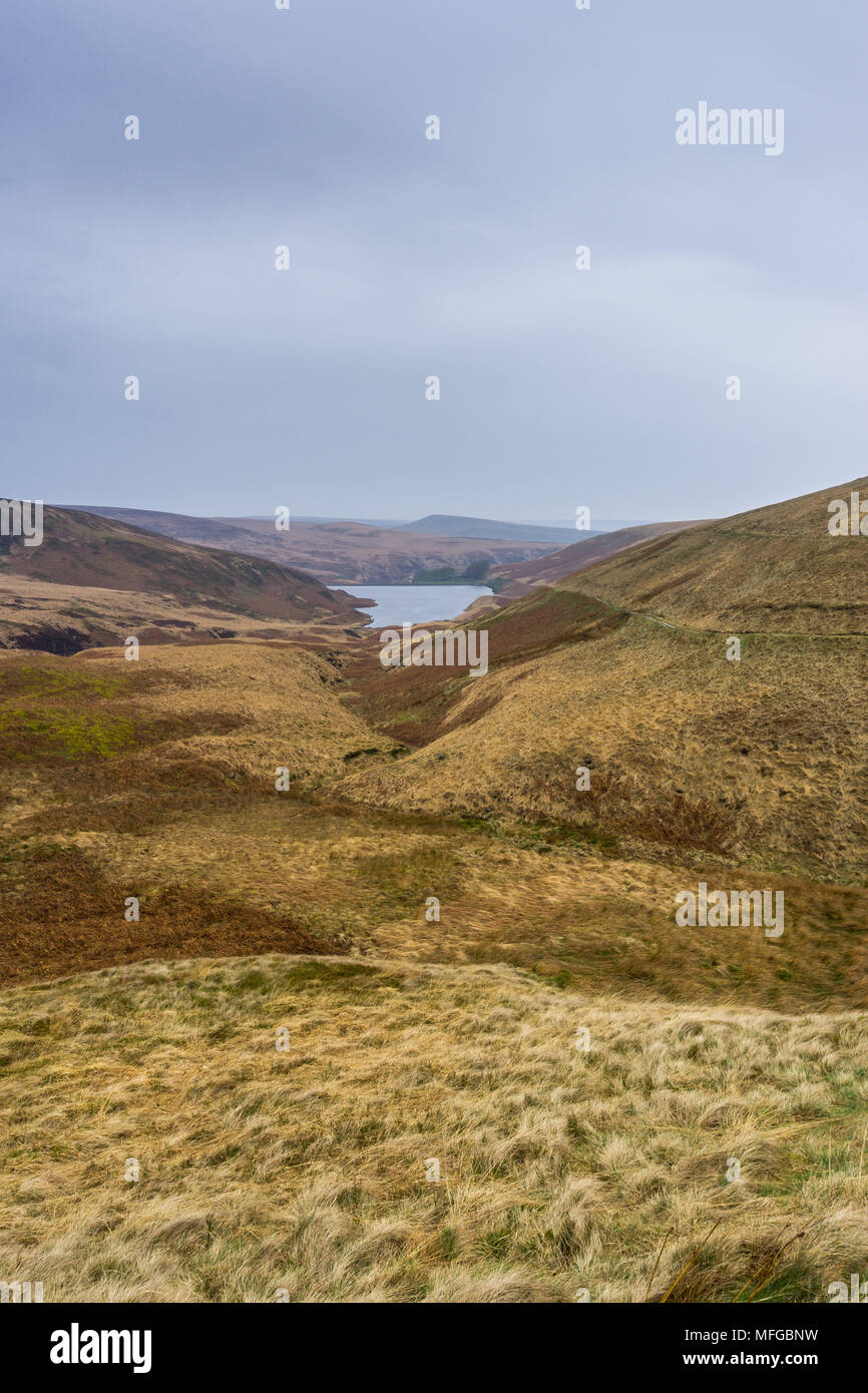 Wessenden Reservoir, Marsden Moor, Huddersfield, West Yorkshire ...