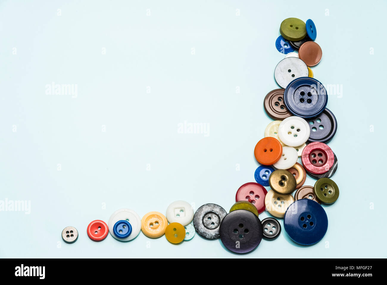 Multi colored buttons hi-res stock photography and images - Alamy