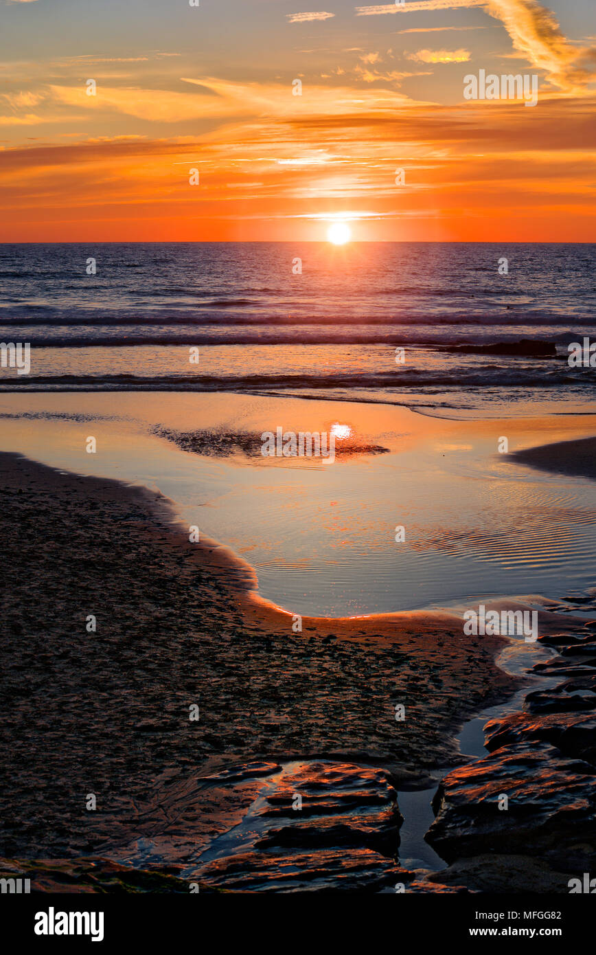 Trebarwith Strand, Cornwall, United Kingdom Stock Photo - Alamy