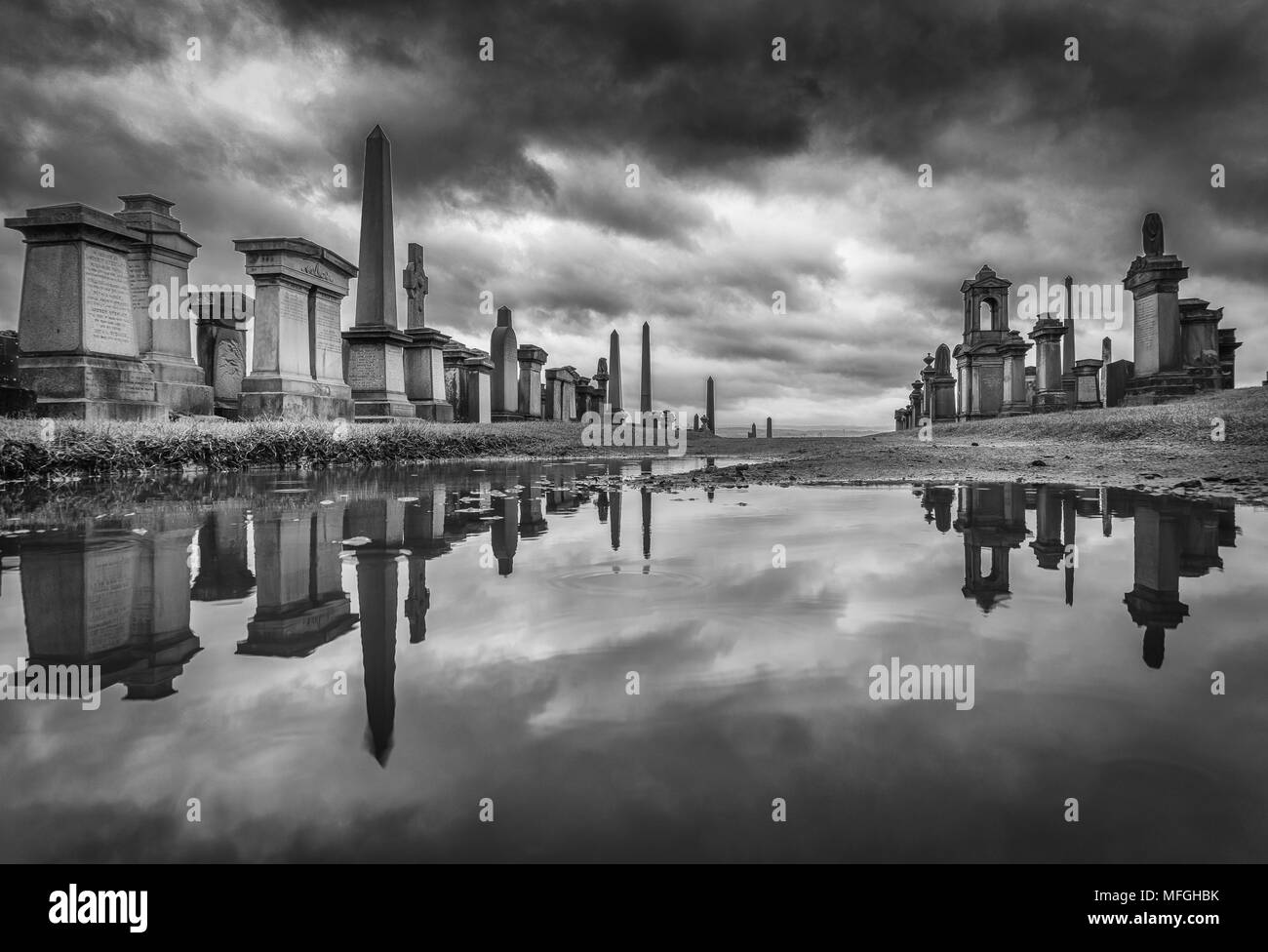 Ghosts on old cemetery hi-res stock photography and images - Alamy