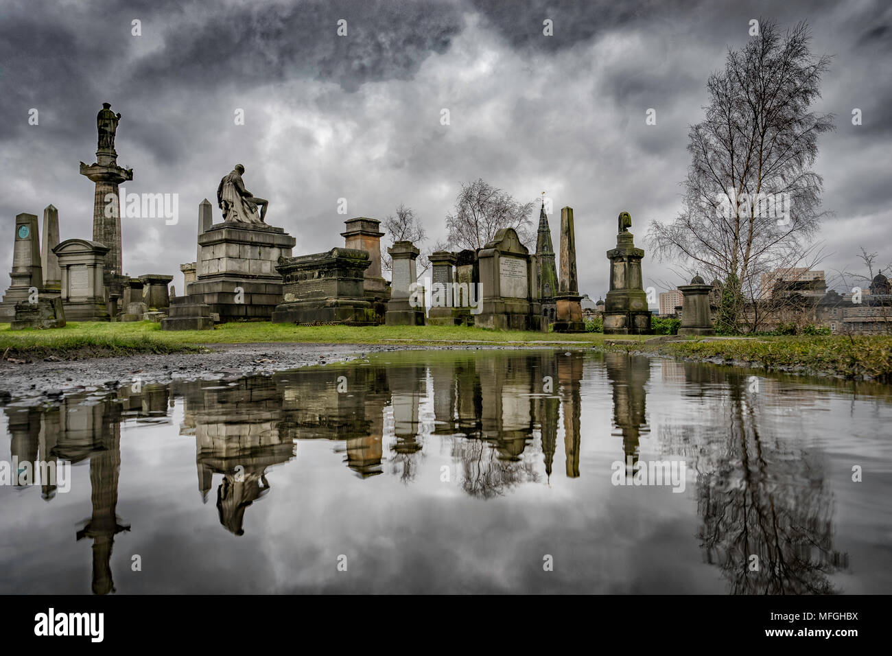 The Necropolis, Glasgow, Scotland, UK Stock Photo - Alamy
