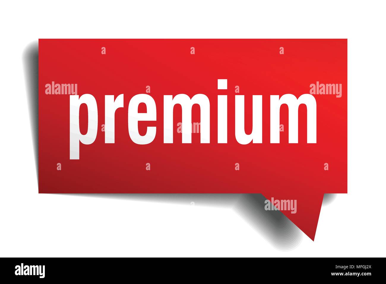 Premium red 3d square Cut Out Stock Images & Pictures - Alamy