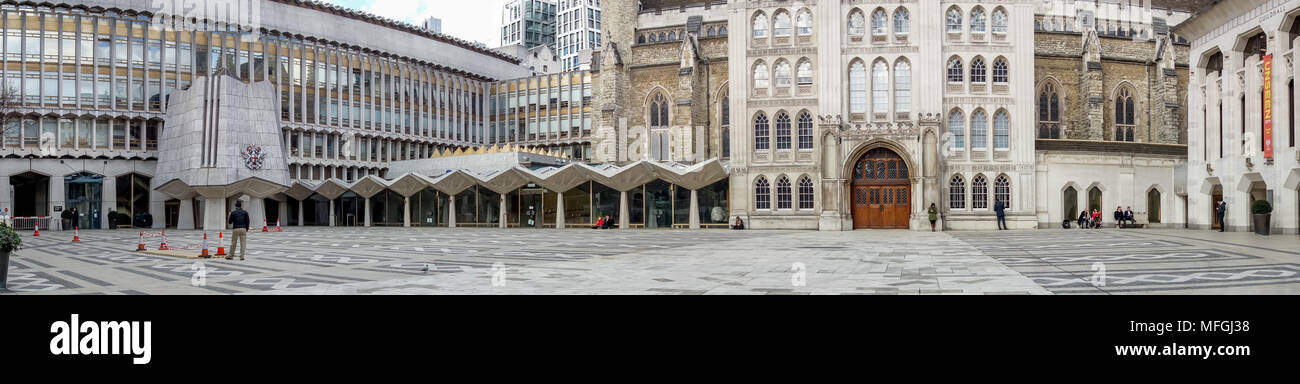 London Guildhall Courtyard Gresham Street,London, UK Stock Photo - Alamy
