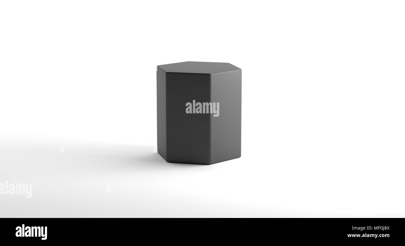 Hexagonal prism template hi-res stock photography and images - Alamy