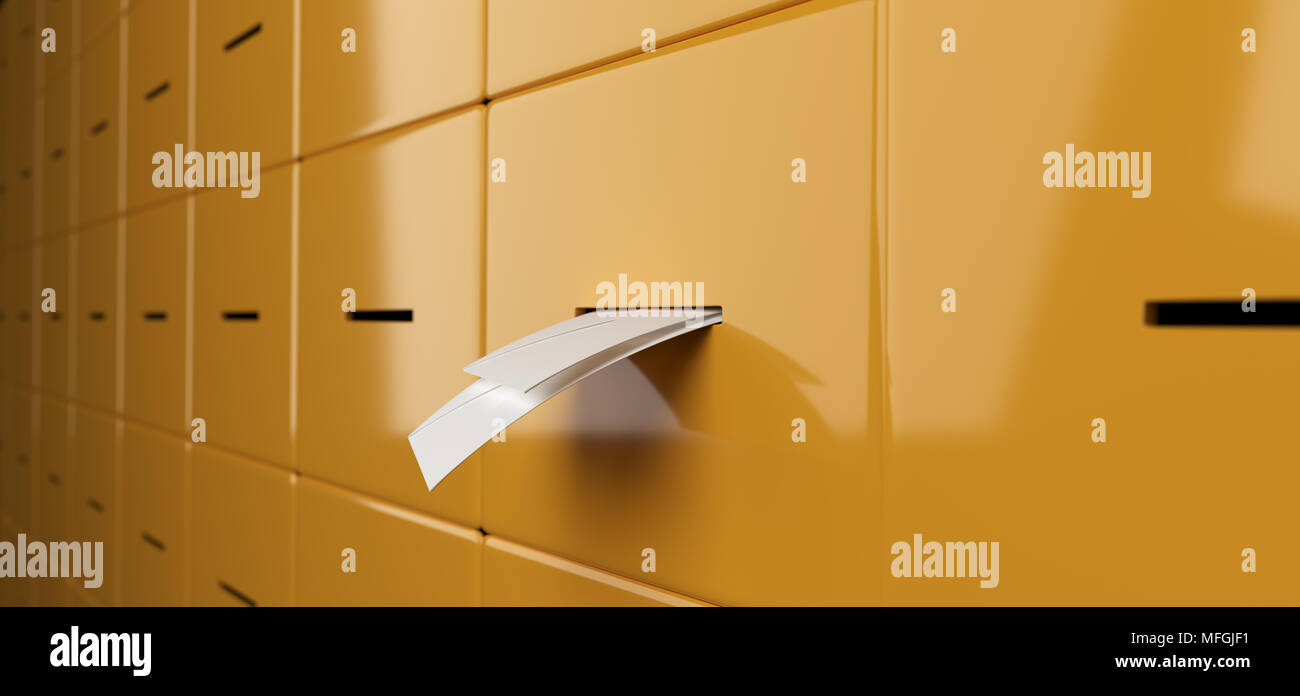 Letters in letter box hi-res stock photography and images - Alamy