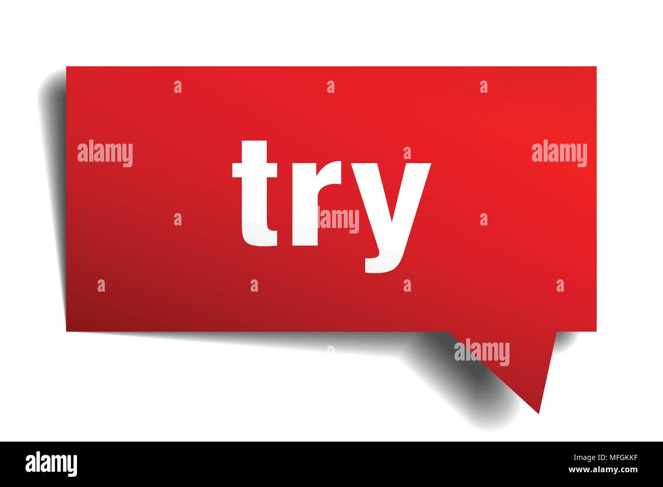 Cut and try Stock Vector Images - Alamy