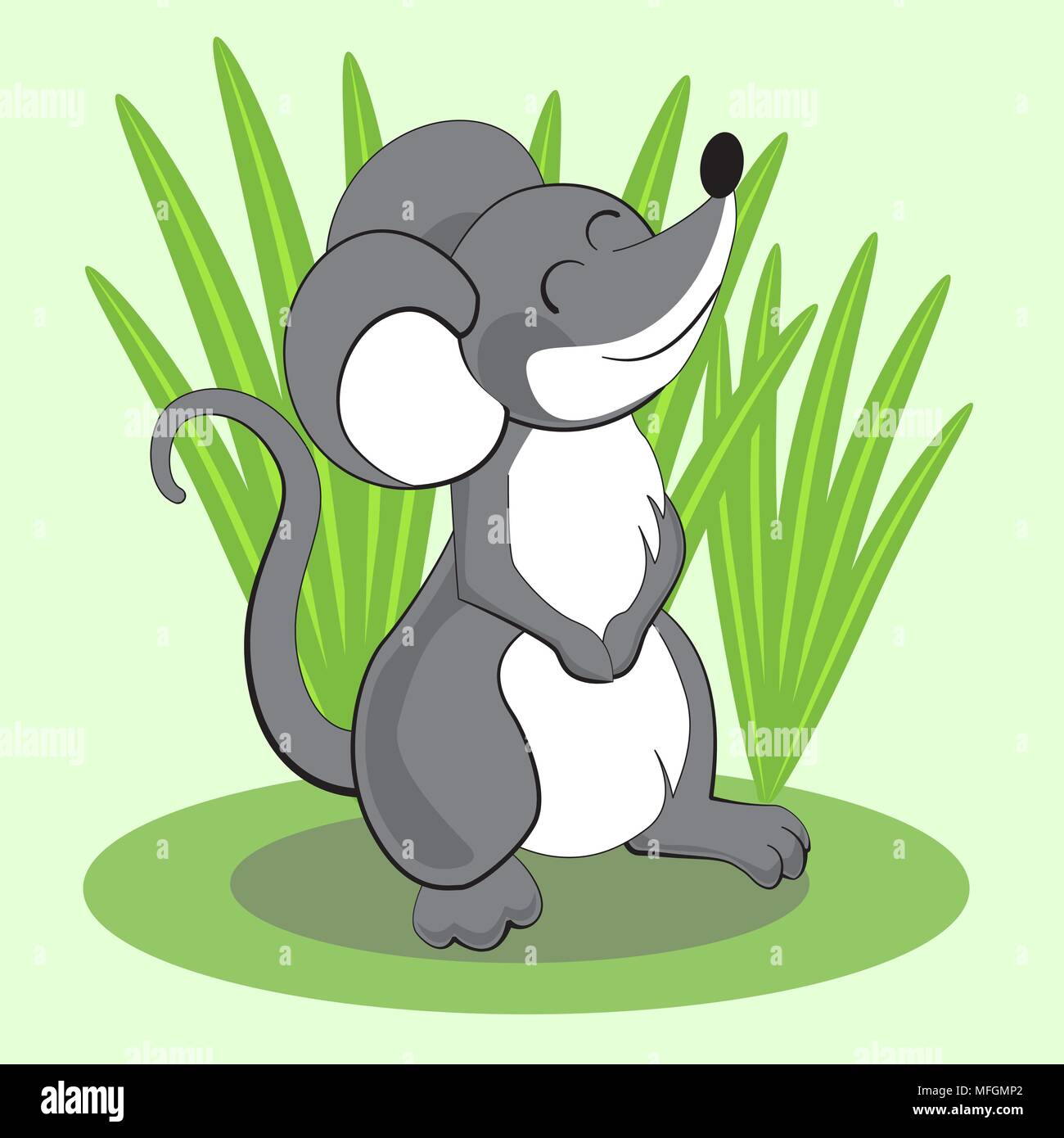 Friendly gerbil Stock Vector Images - Alamy