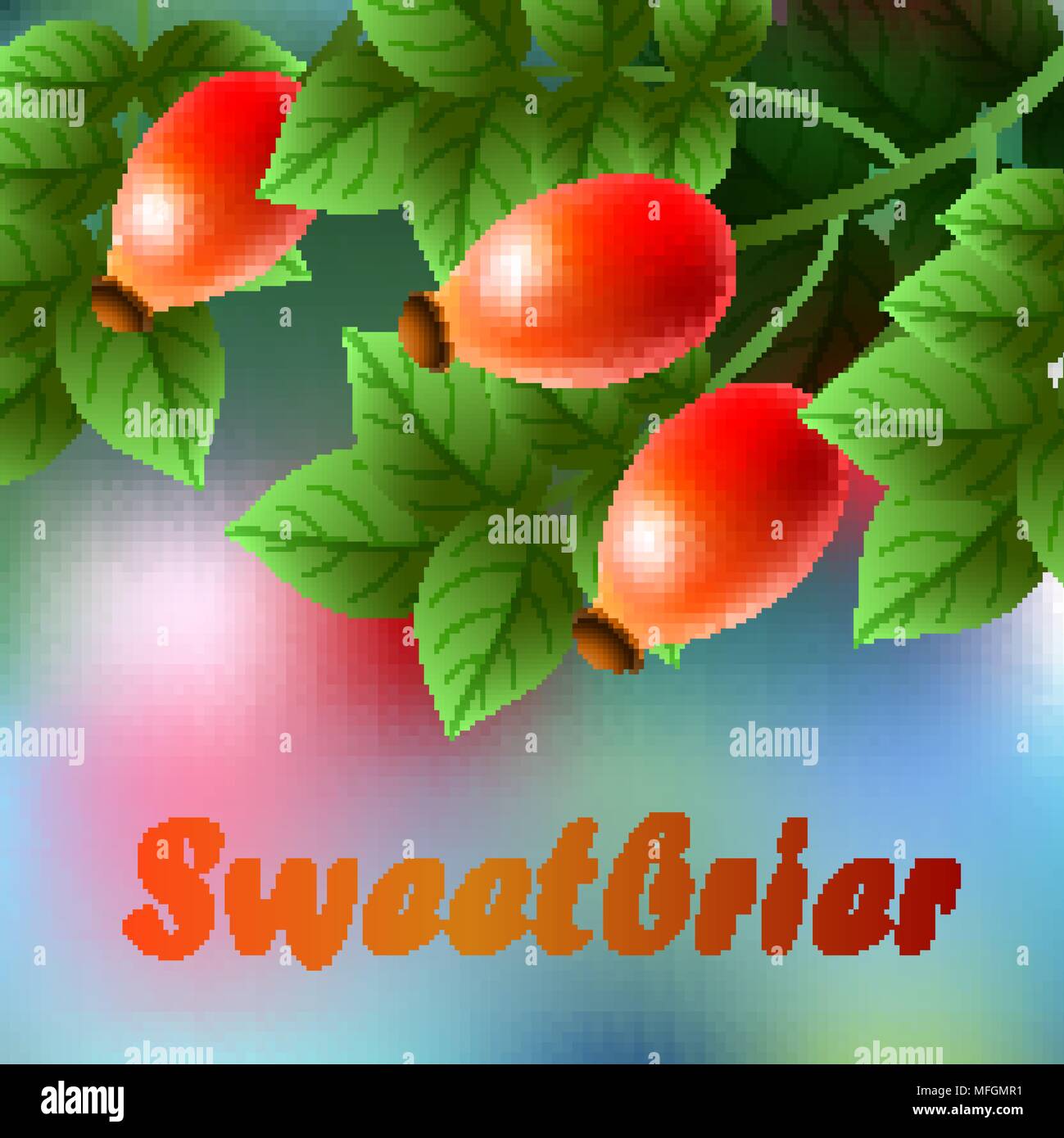 Red and ripe Stock Vector Images - Alamy