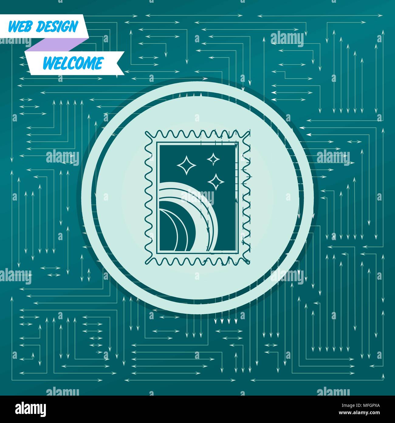 Electronic mail vintage Stock Vector Images - Alamy