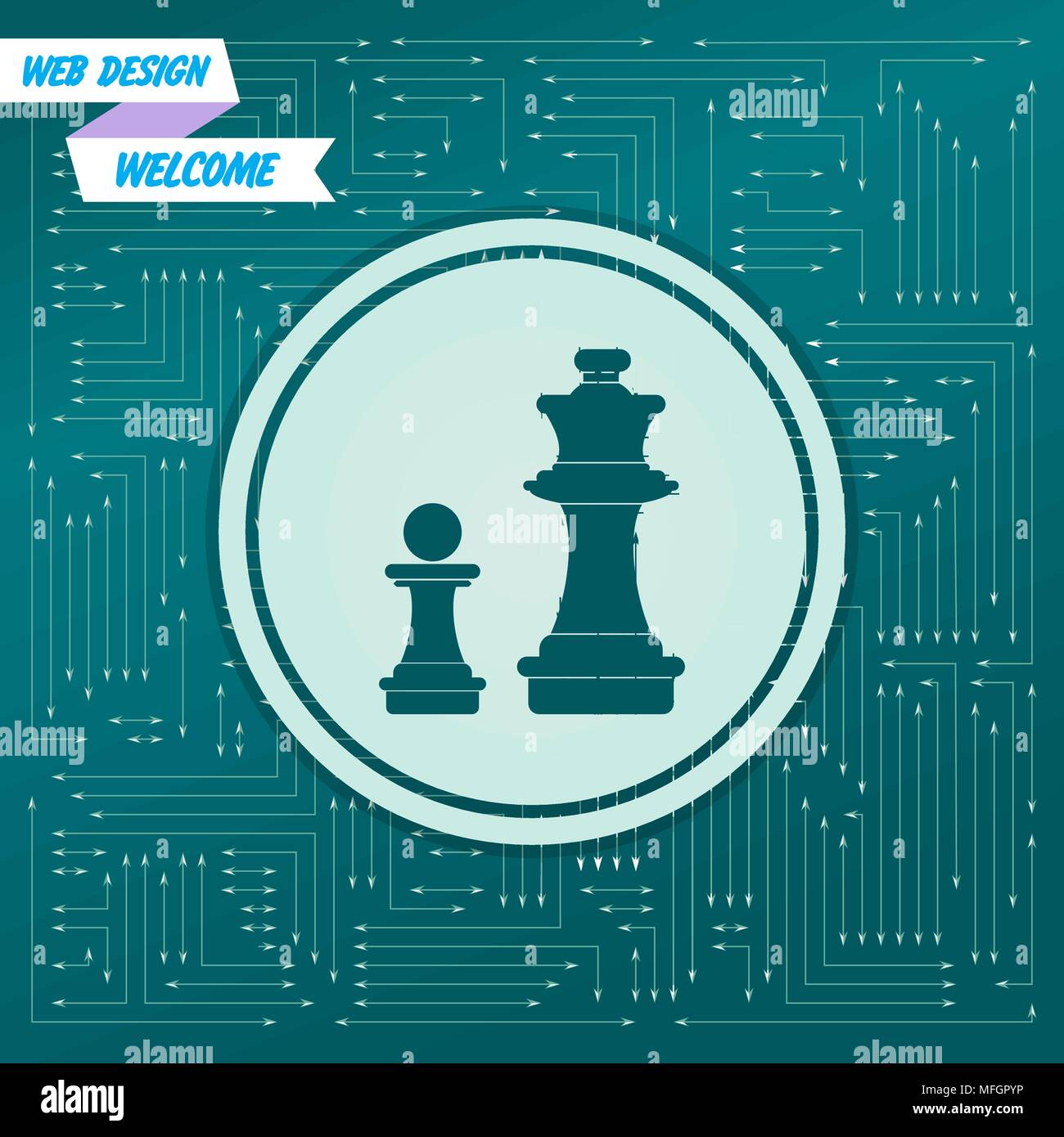 Electronic chess set Stock Vector Images - Alamy