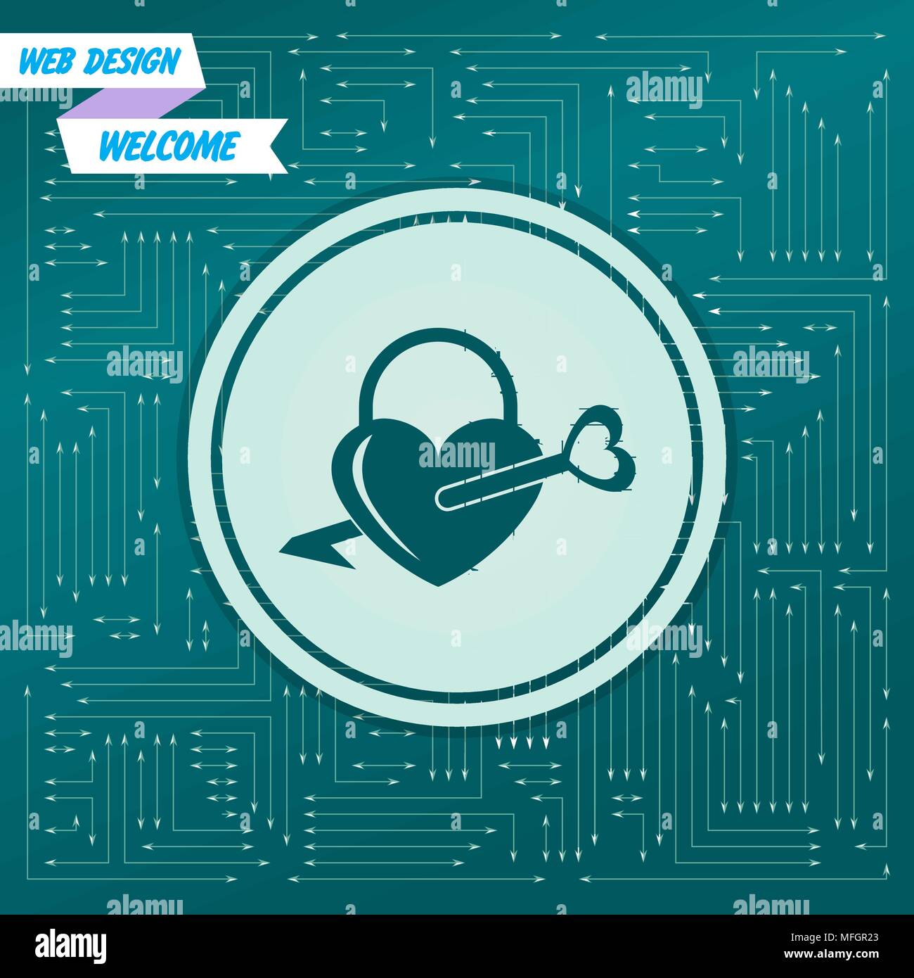 lock icons. A simple silhouette of the lock for the door. Shape of a ...