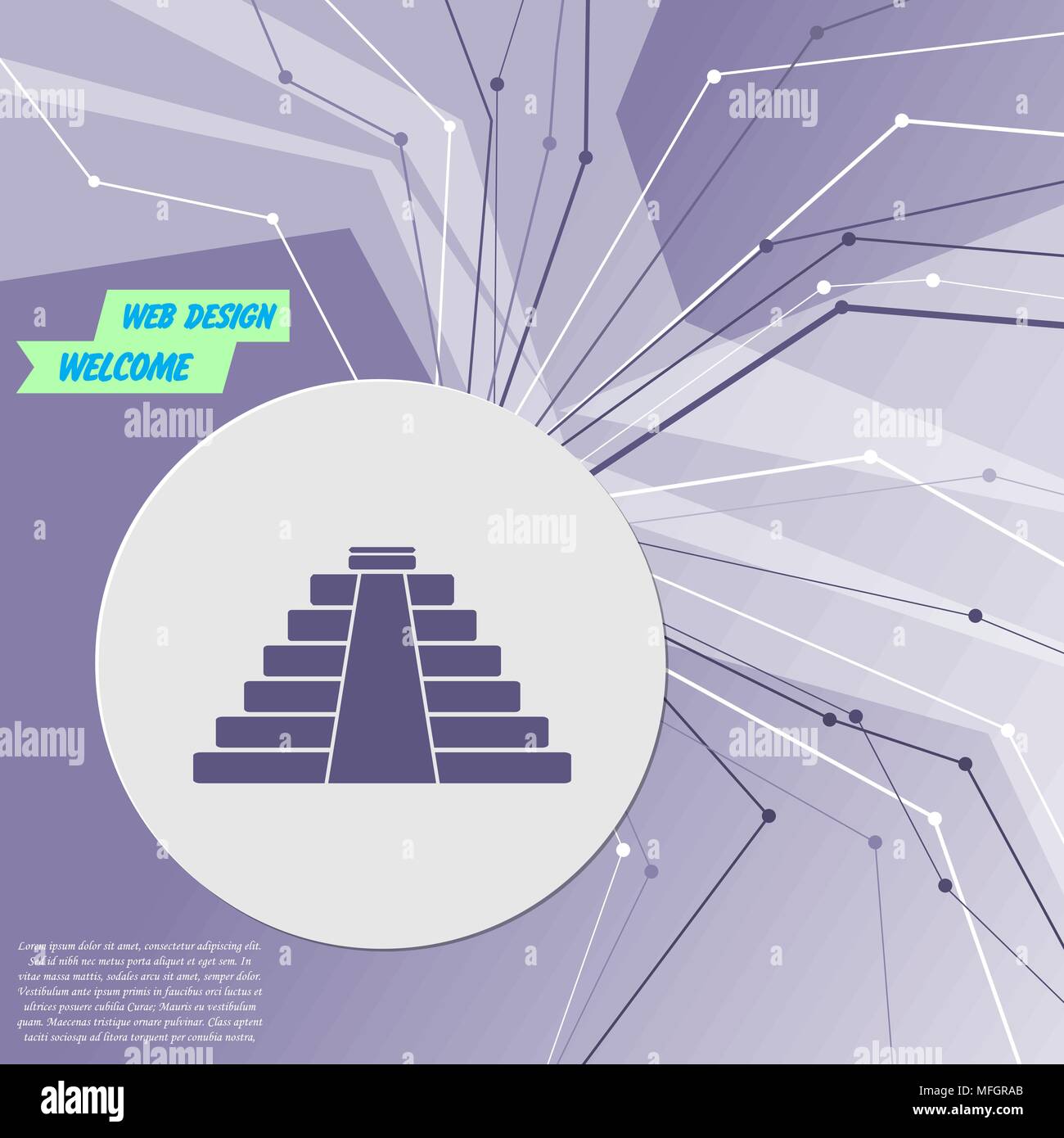 Vector abstract pyramid chart infographic hi-res stock photography and ...