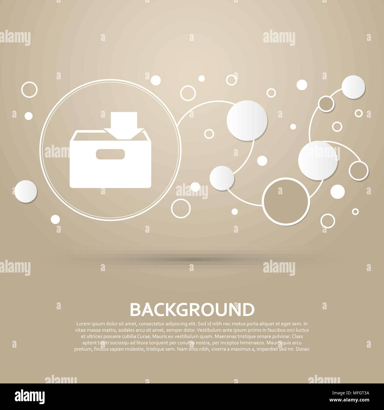 download to hdd icon on a brown background with elegant style and ...