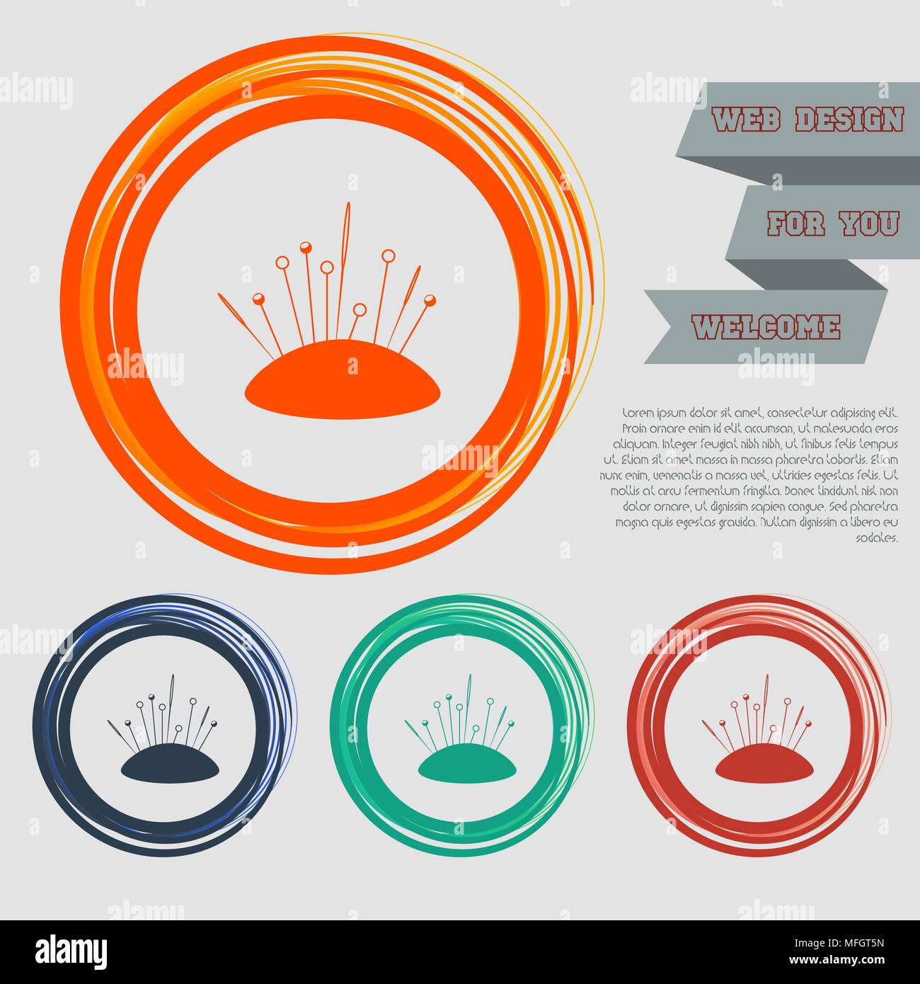 Sew straight Stock Vector Images - Alamy