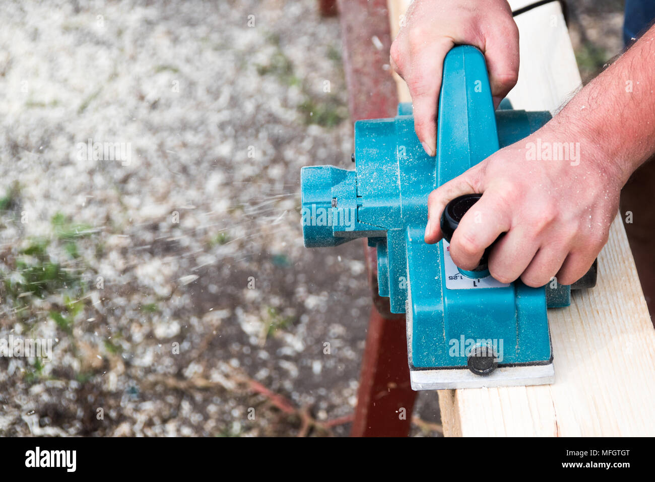 Electric planer hi-res stock photography and images - Alamy