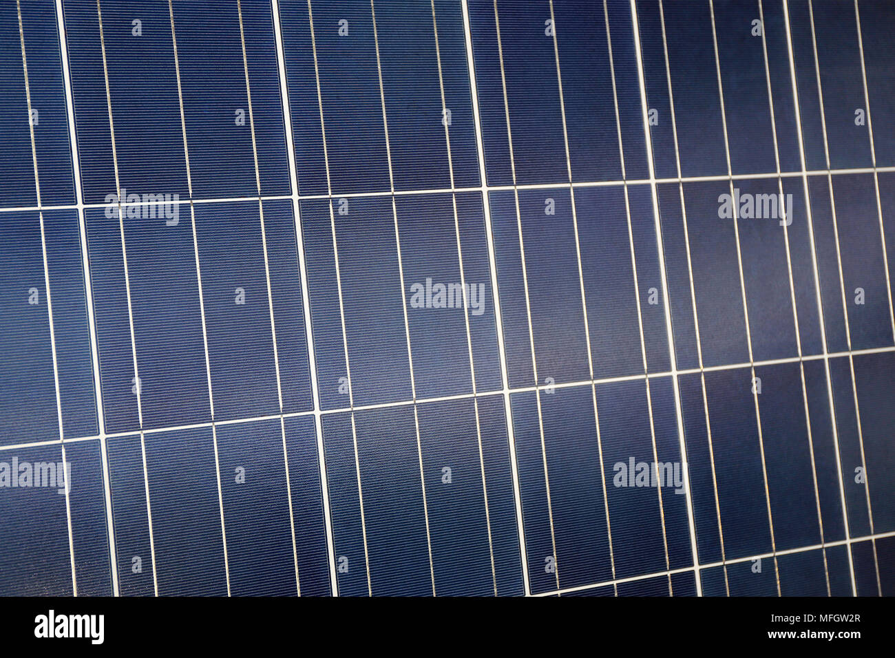 Blue Photovoltaic Solar For Panel Renewable Energy Stock Photo - Alamy